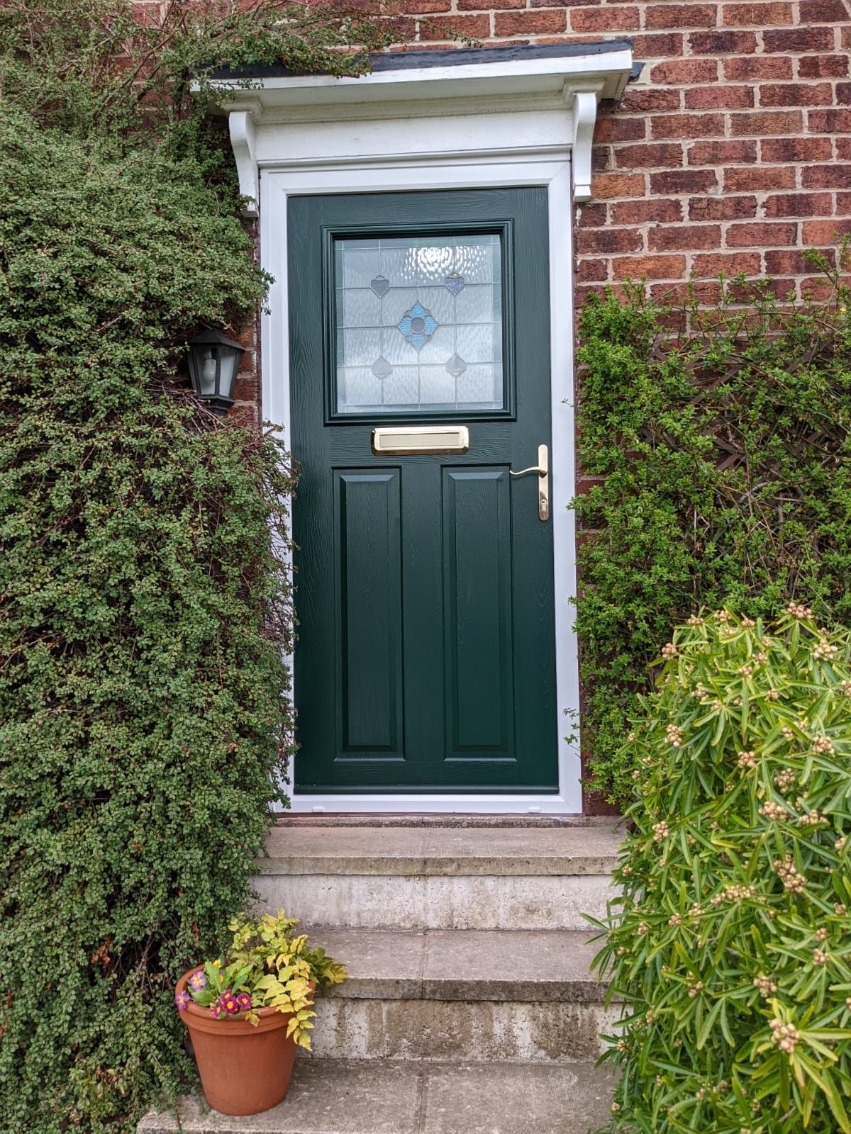 Local door installation | Grassmoor Glass