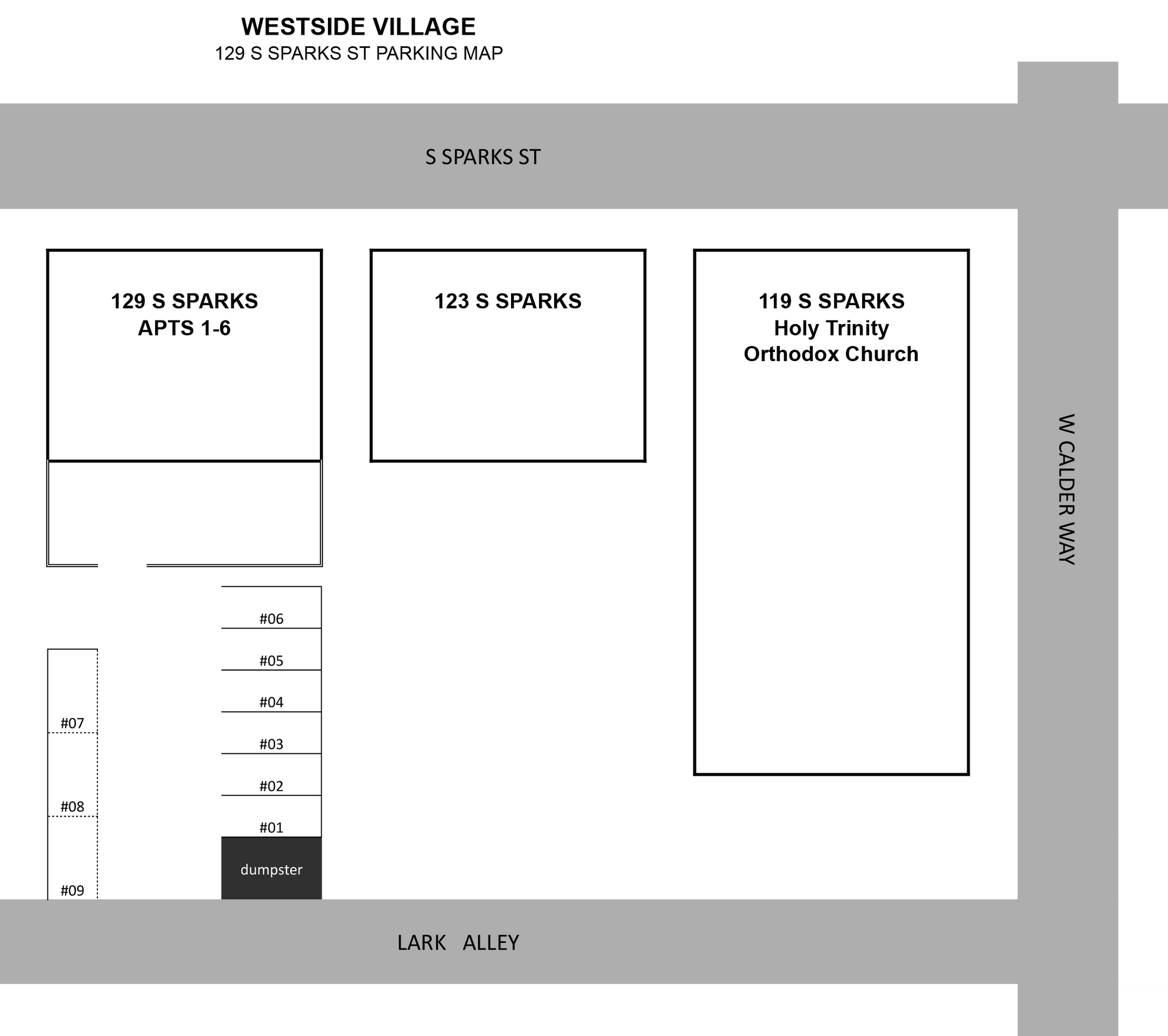 Parking for Rent at Penn State & State College | West Side Village