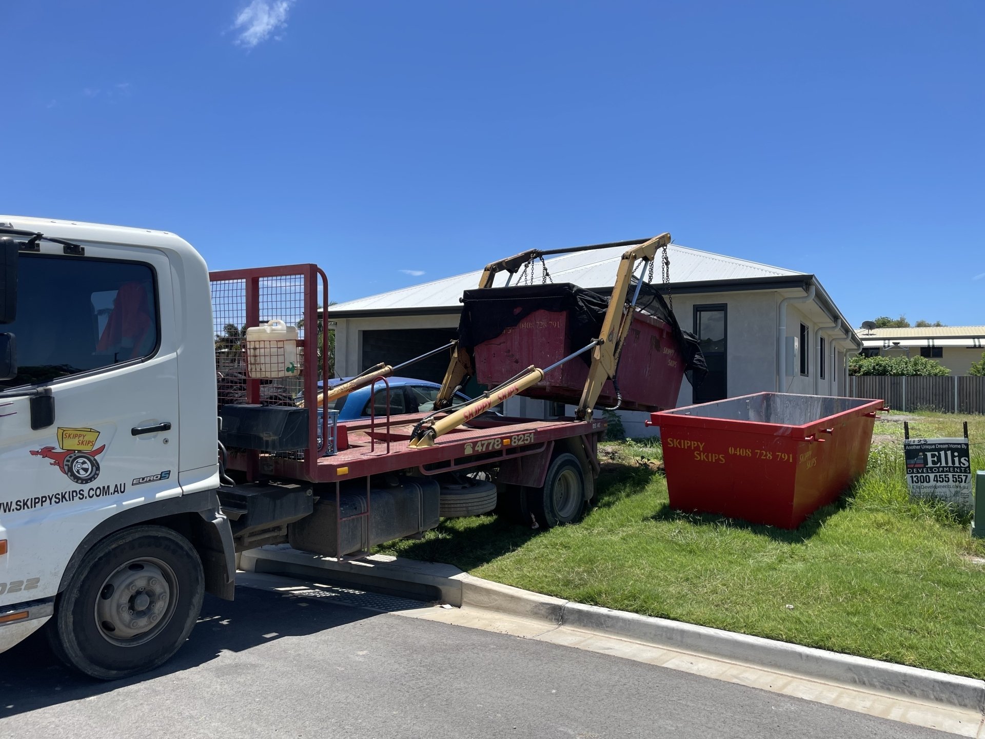 Construction & Building Skip Bins – Townsville – Skippy Skips