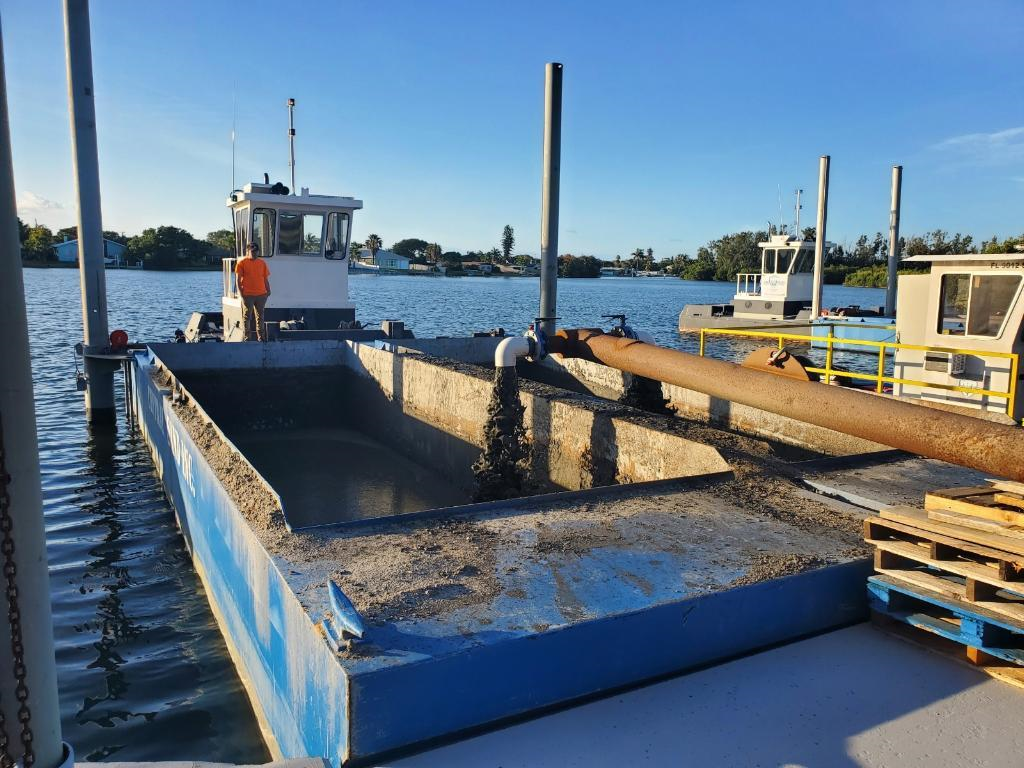 Dredging And Sand Delivery Images | Rockledge, FL