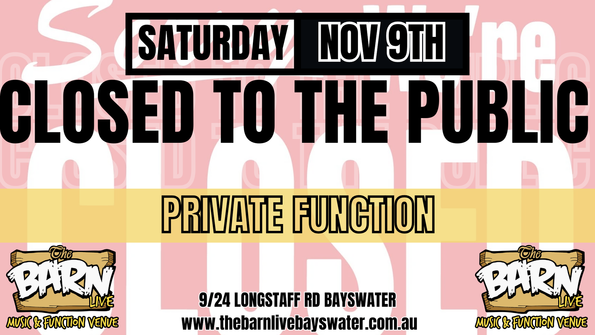 The Barn | Live Entertainment & Function Venue