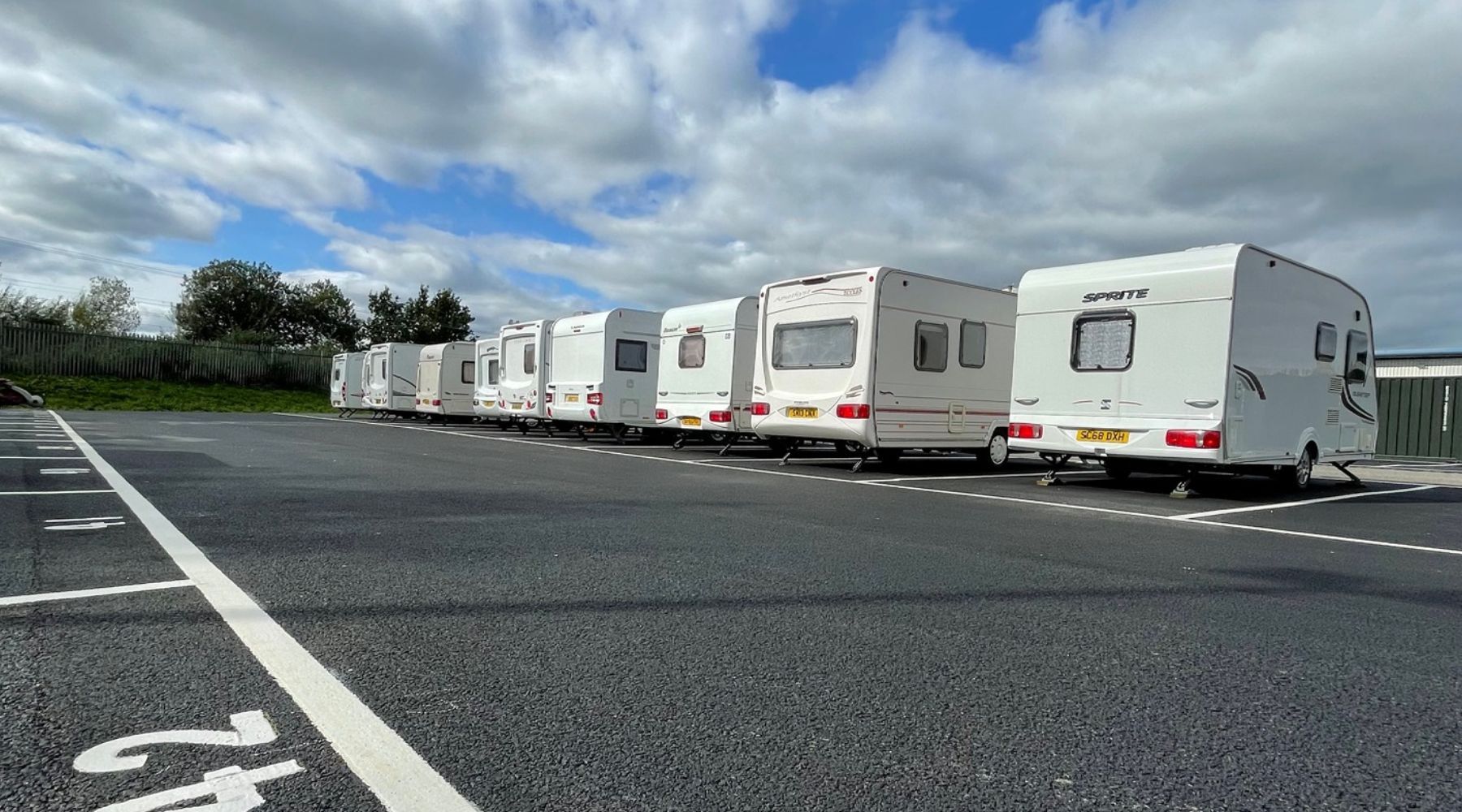 Secure Caravan & Motorhome storage | Stirling Storage Solutions