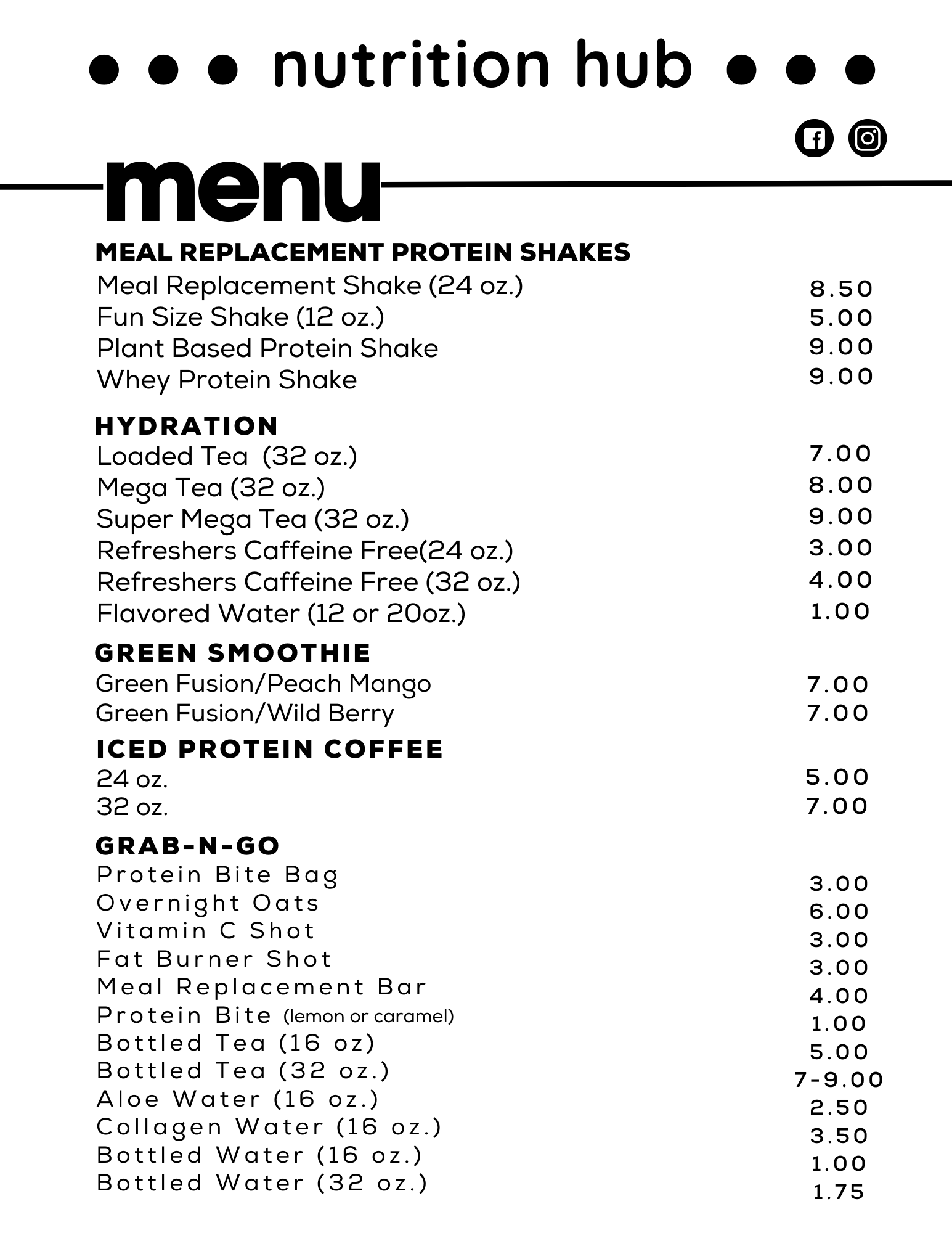 Healthy Menus | Nutrition Hub