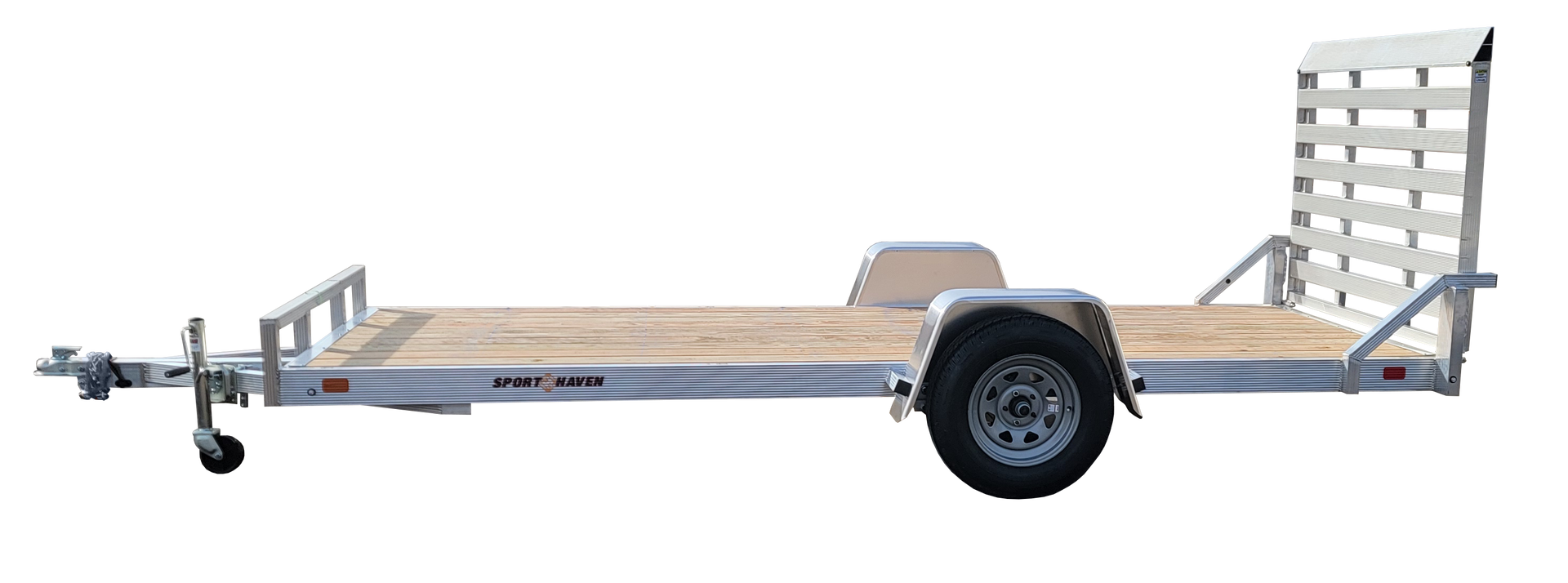 Rail less Aluminum Utility Trailer