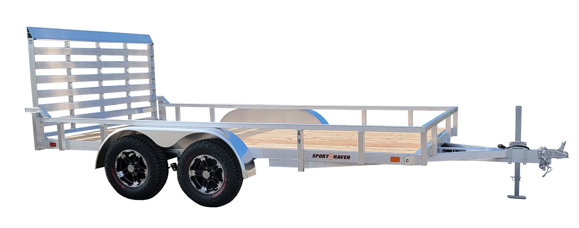 All Terrain Tire Aluminum Utility Trailers