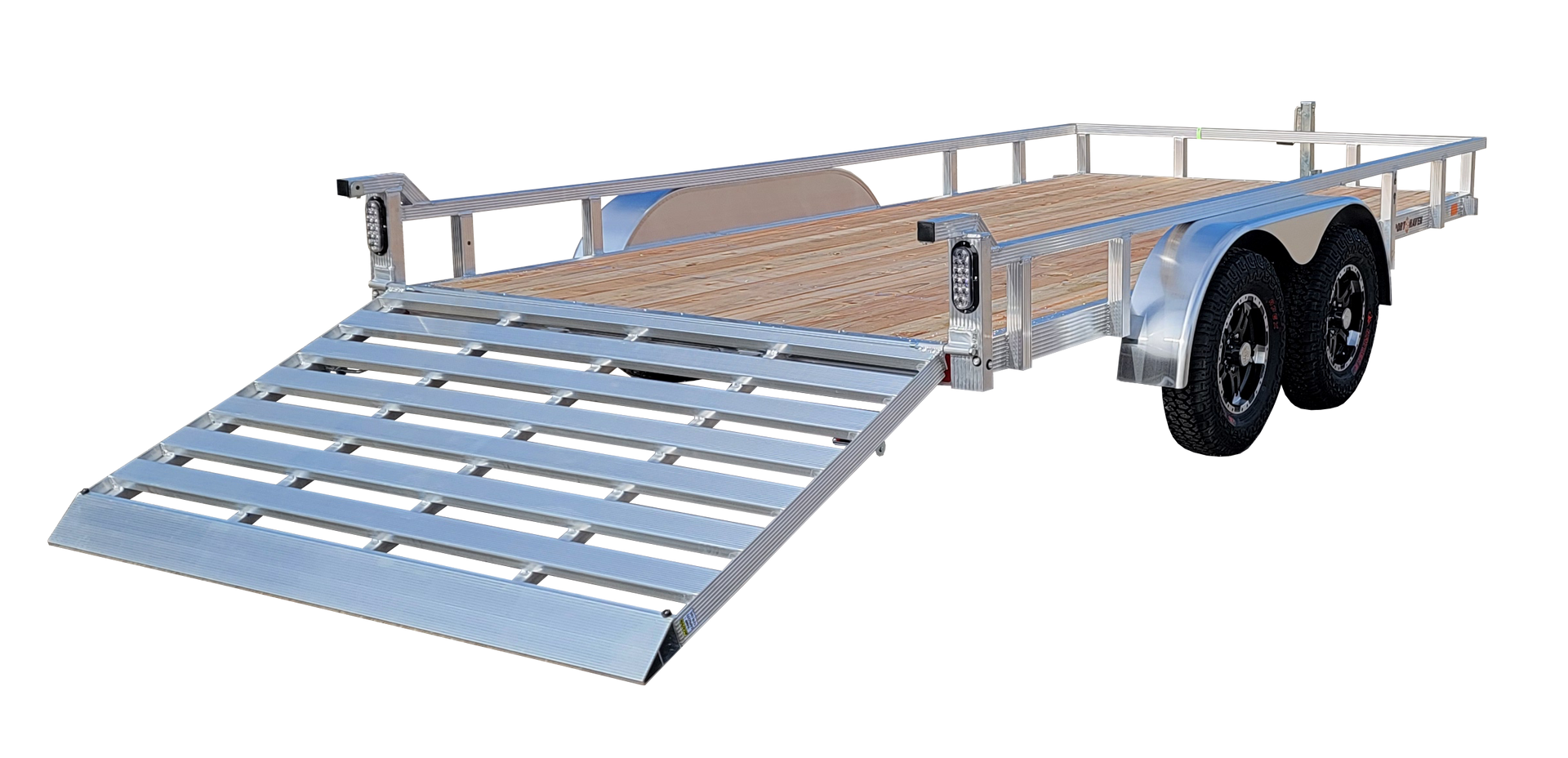 All Terrain Tire Aluminum Utility Trailers