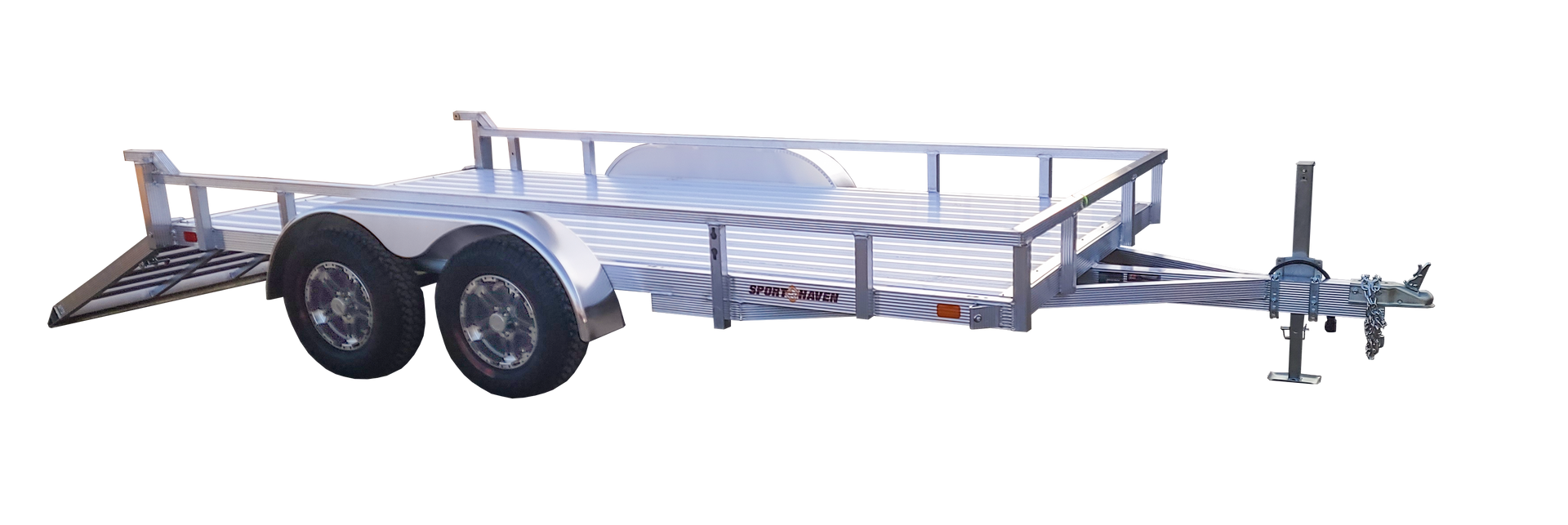 All Terrain Tire Deluxe Aluminum Utility Trailers