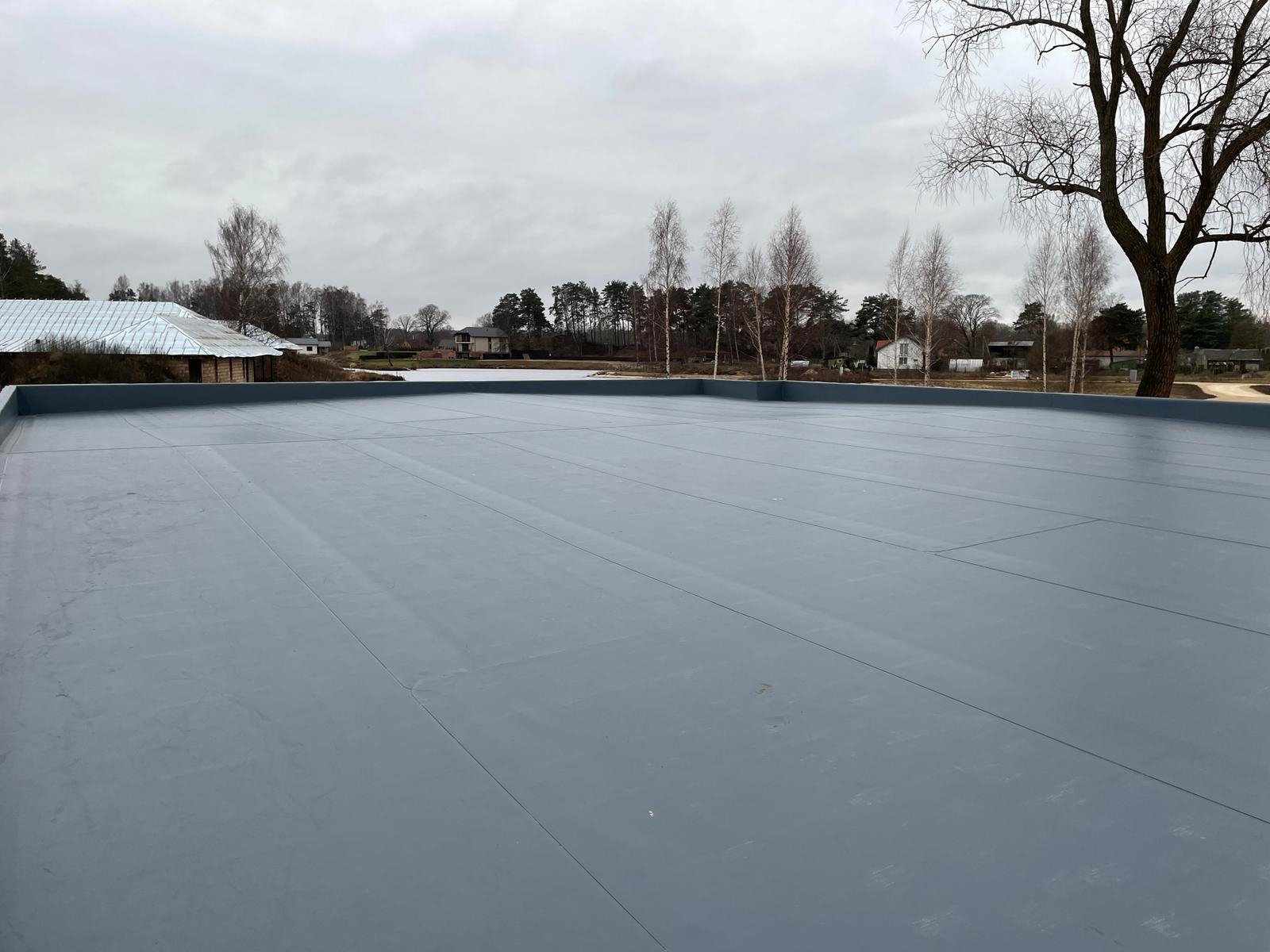 PVC membrāna plakanajiem jumtiem SOPREMA LATVIJA