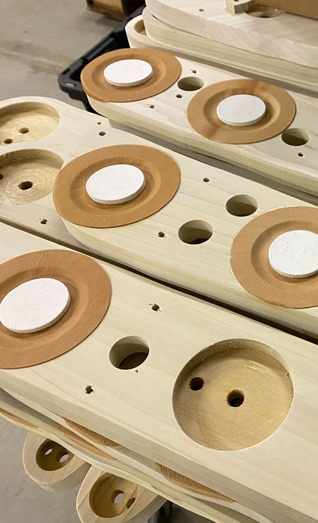 Pipe organ building materials and evolution of techniques