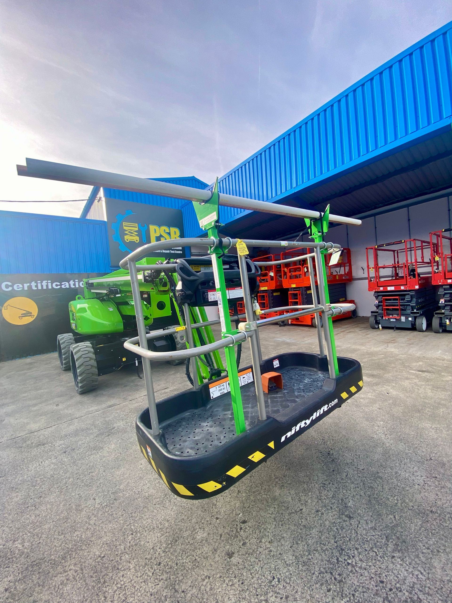 Universal Pipe Rack for Scissor Lift & Boom Lifts