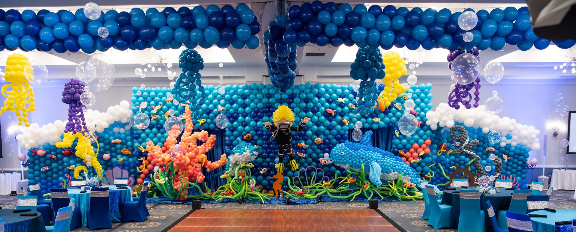 Balloon Ceiling Decor | Artistic Balloon Boutique | Richmond, VA