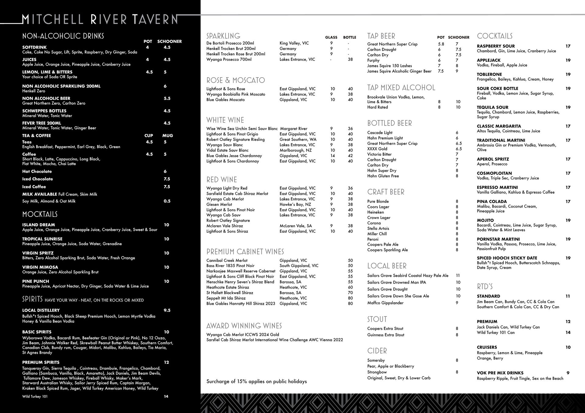Mitchell River Tavern | Fine Dining & Pub Favourites