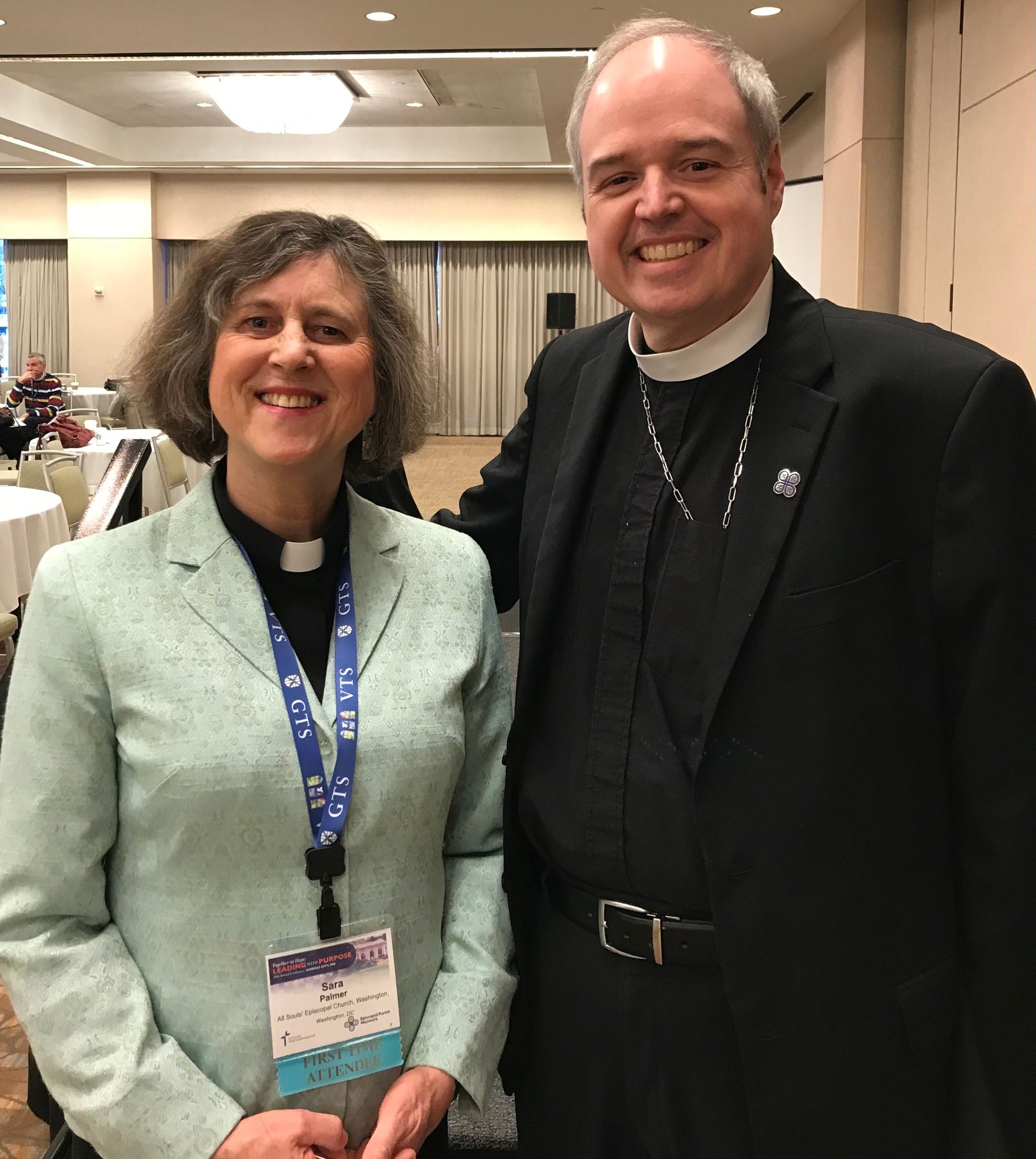 The Rev. Sara Palmer, Rector Tom Andrew, Music Minister Andrea Meier ...
