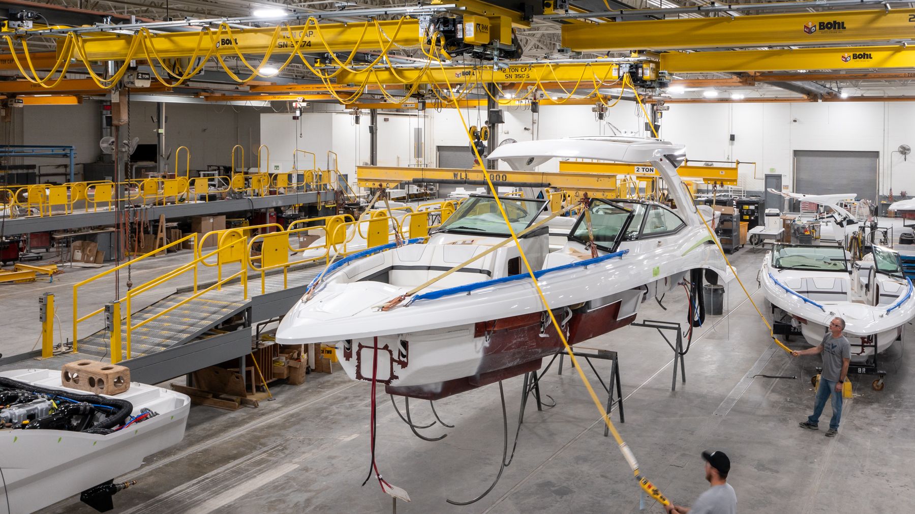 Formula Boats Case Study | Crane Installation Success | Bohl