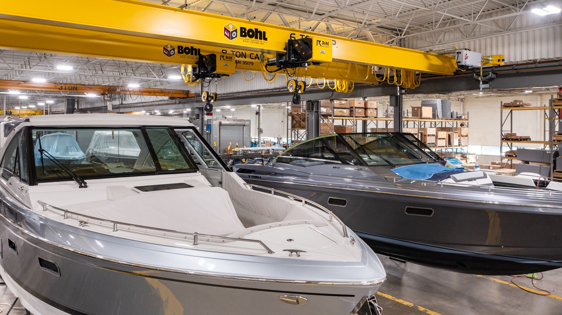 Formula Boats Case Study | Crane Installation Success | Bohl