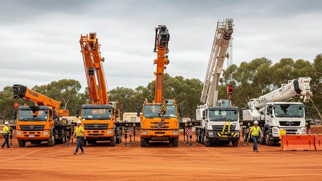 Which Types of Crane Trucks Are Used in Construction and Transport