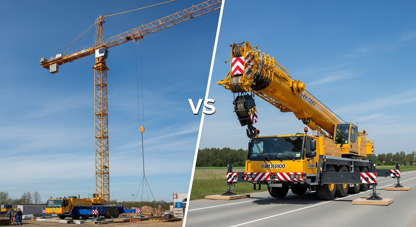 Different Types of Cranes and Their Key Uses in Modern Construction
