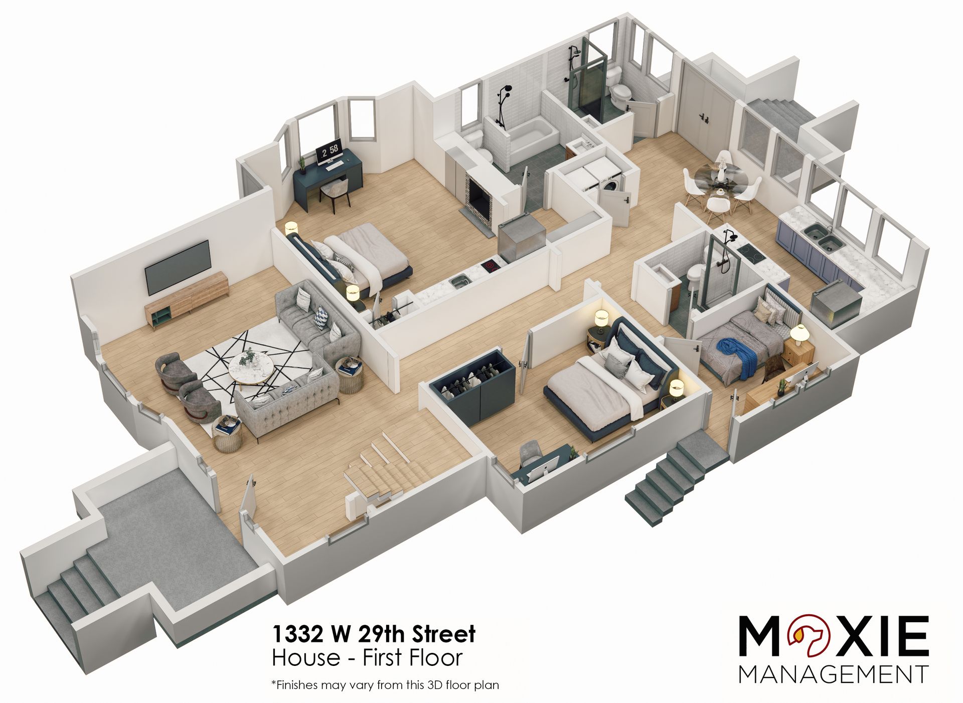 1332 W 29th St | Moxie Management