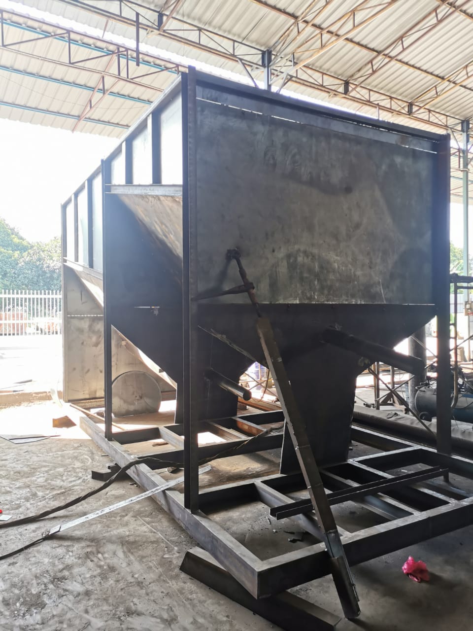 Spiral Waste Bin System | Zallin Engineering Sdn Bhd - Steel Structure ...