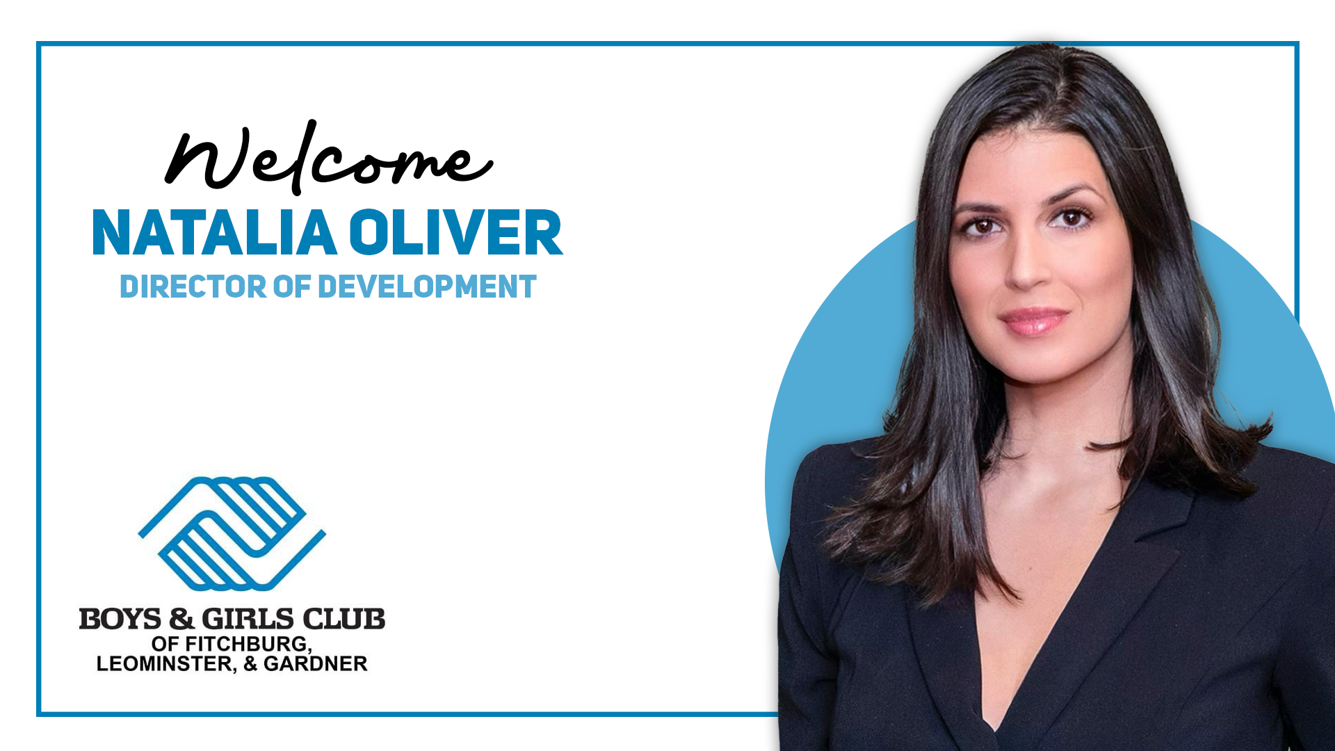 Welcome Natalia Oliver, New Director of Development