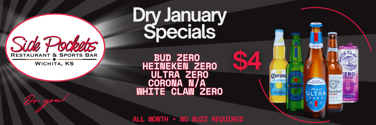 Specials | Side Pockets Wichita Restaurant & Sports Bar