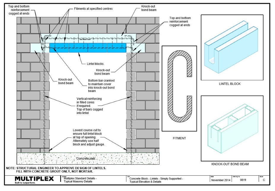 Concrete Masonry (Blockwork)