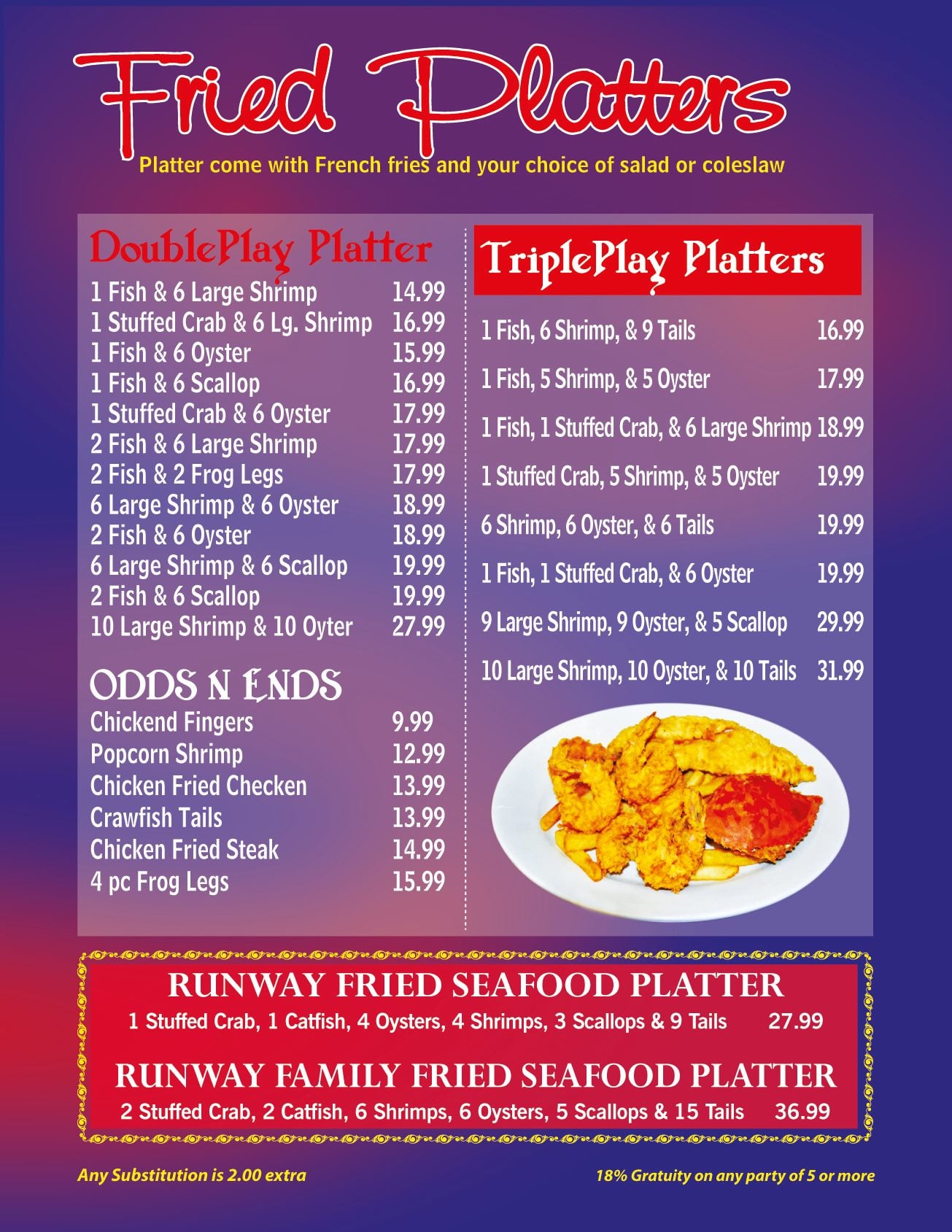Runway Cafe | SEAFOOD RESTAURANT Angleton, TX