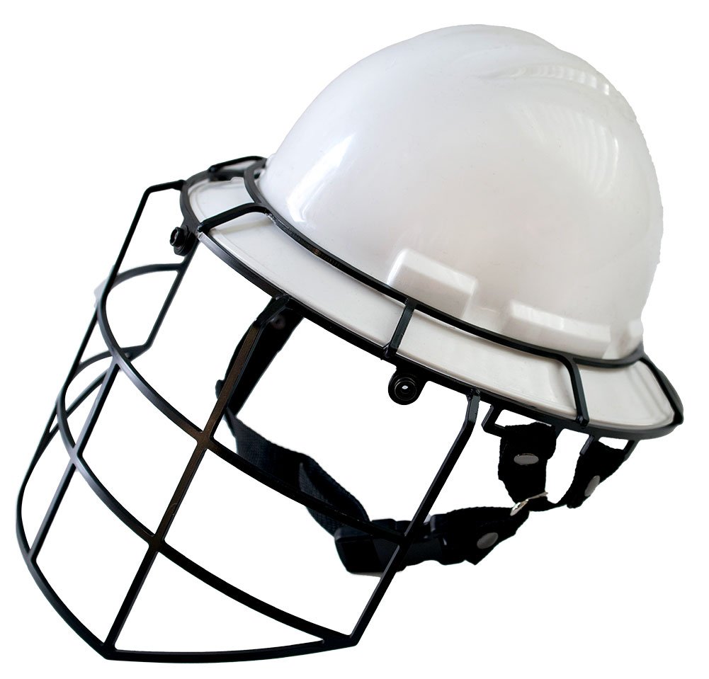 Face Protection Safety | Full Brim Hard Hat Face Shield | MTN Shields
