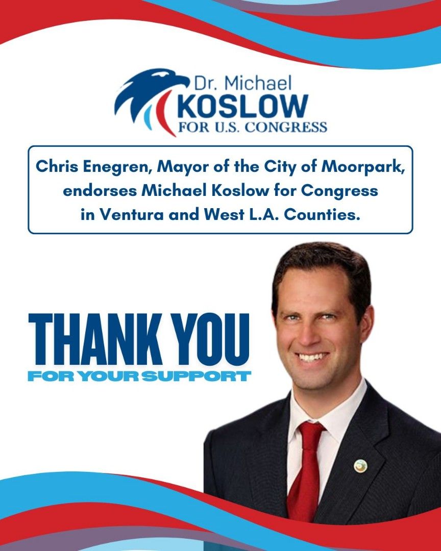 Vote Michael Koslow for U.S. Congress 2024
