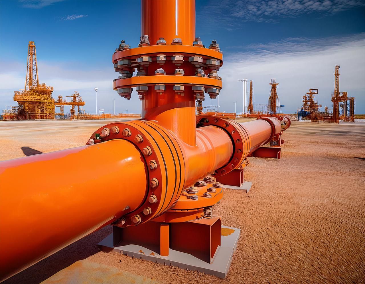 Keunggulan Menggunakan Pipe Support Baja dalam Proyek Migas