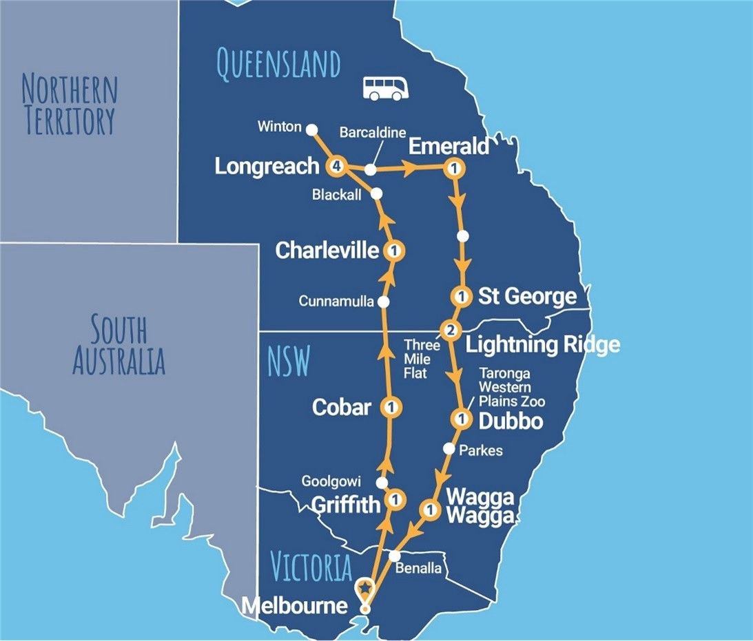 Longreach Outback Queensland 2026 - 14 Day Tour