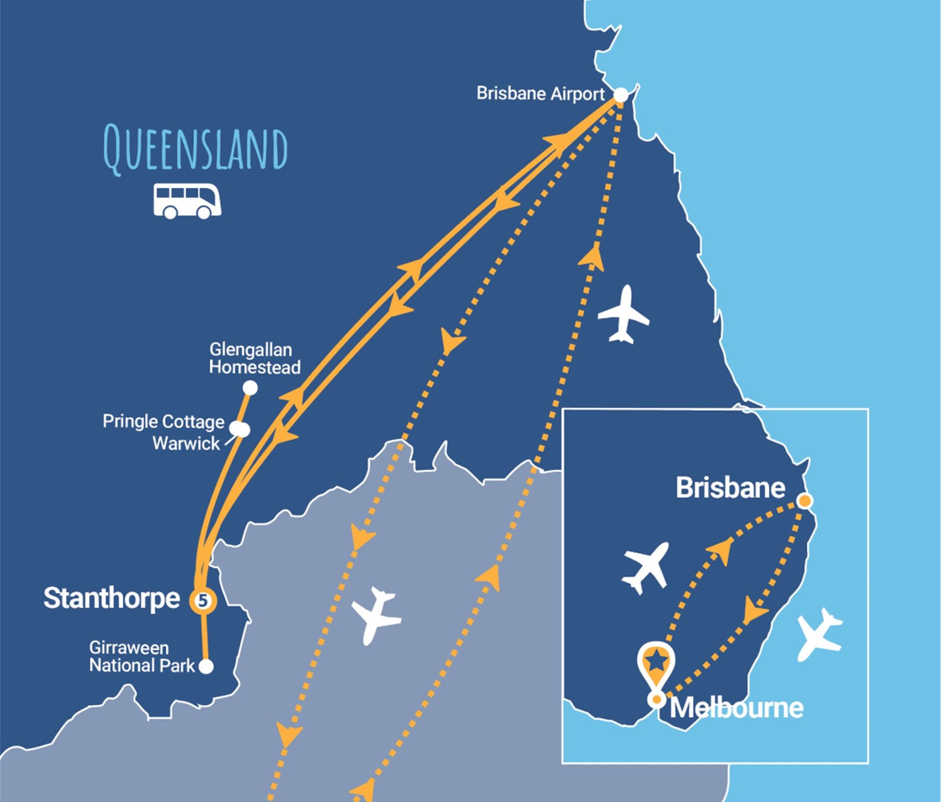 Stanthorpe and the Granite Belt Queensland 2026- 6 Day Tour