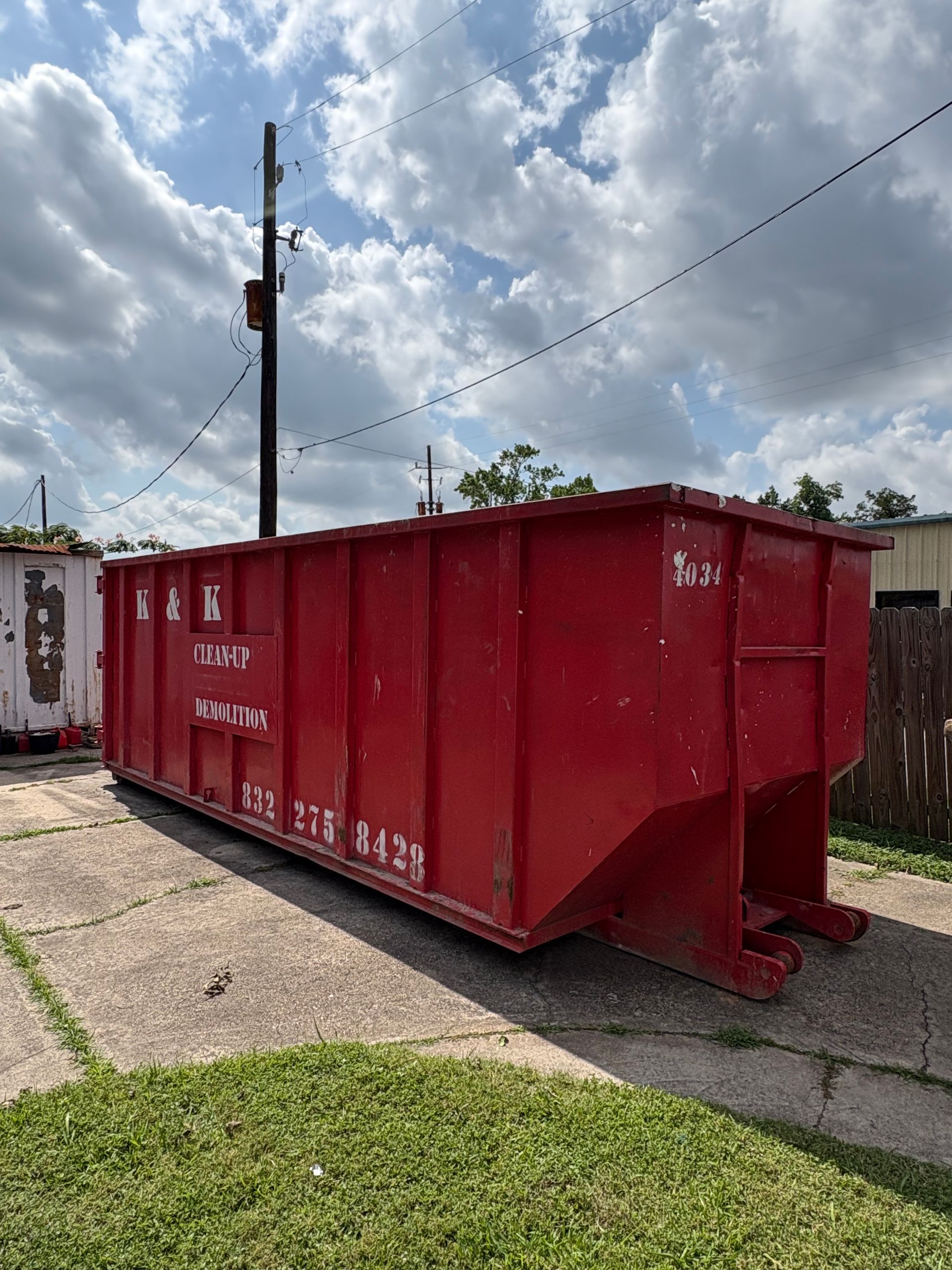 Local Dumpster Rentals in Houston, TX