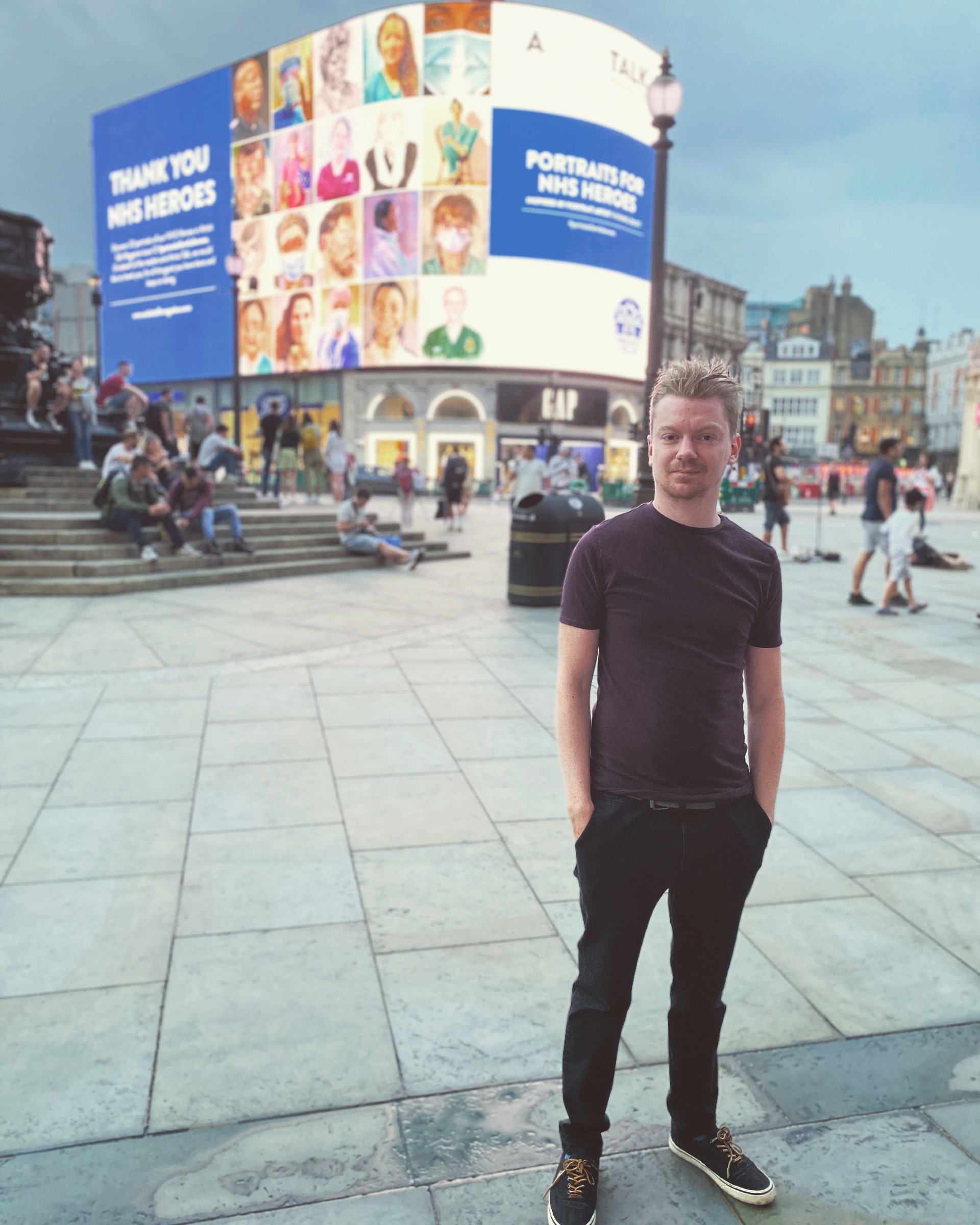 Portraits for NHS Heroes inspired by Thomas Croft in Artist Talk Magazine