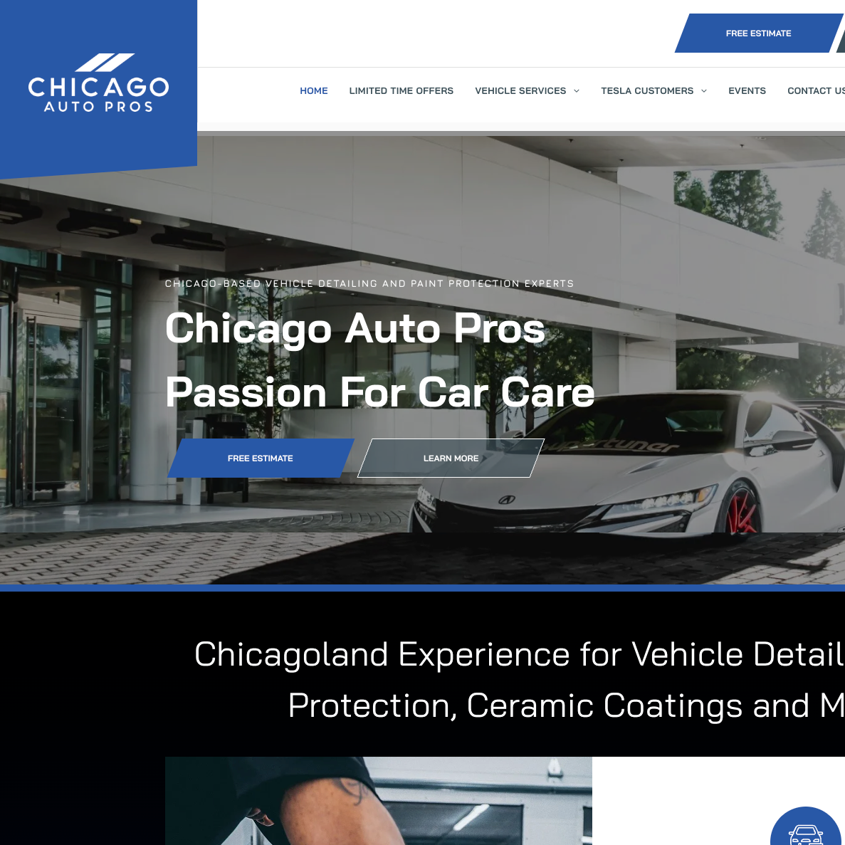 Viper Website Design Skin | Detailers Roadmap