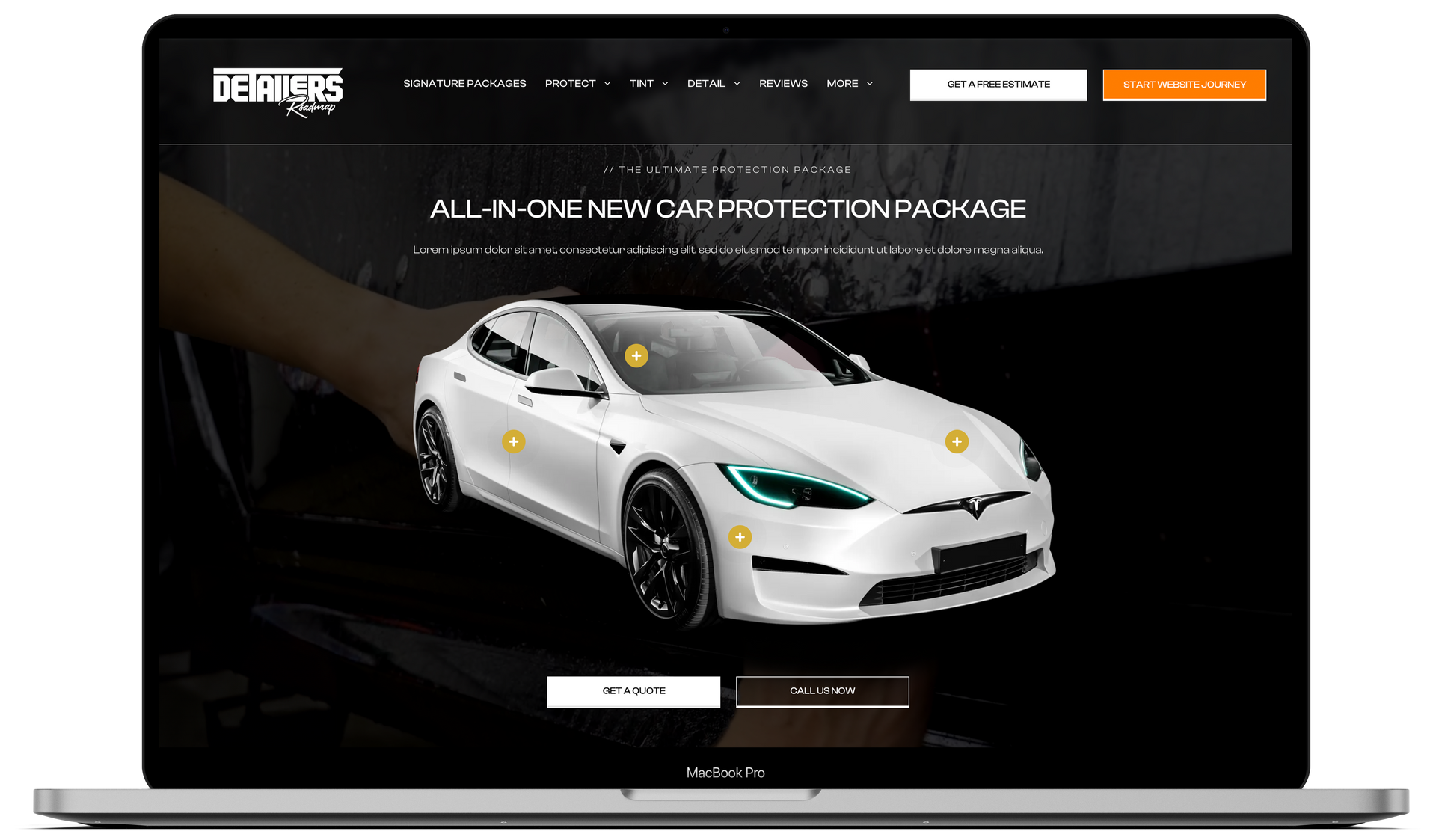 Quantum Leap Website Design Skin | Detailers Roadmap Quantum Leap Website Design Skin | Detailers Roadmap