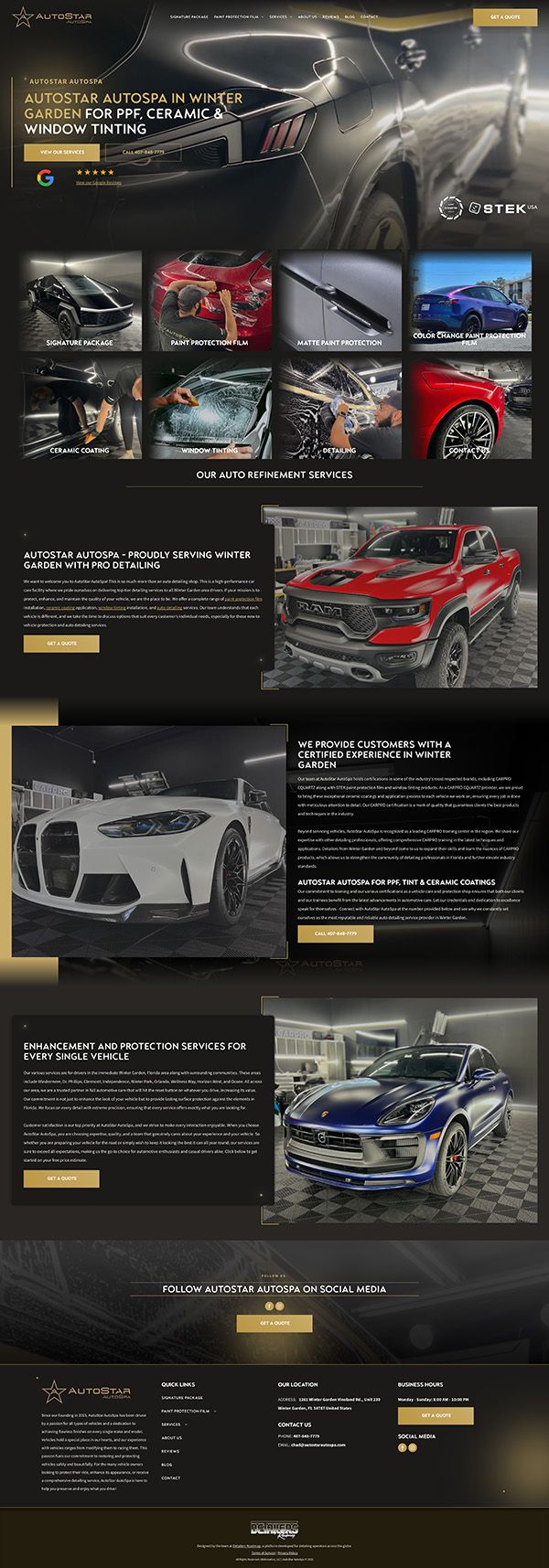 Viper | Website Design for Detailing PPF and Ceramic Shops | Detailers ...