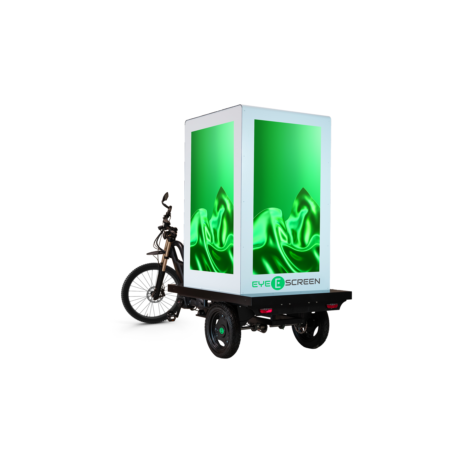 Vélo vidéo – Publicité dynamique et mobile avec écrans LED éco-responsable