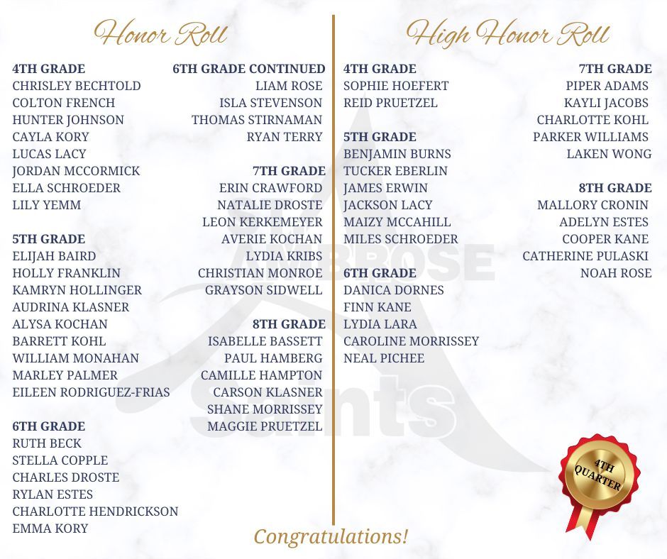Honor Roll