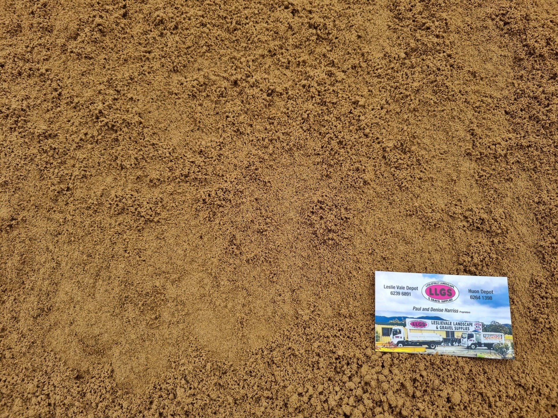 Sand & Gravel Products | Hobart & Huonville, TAS