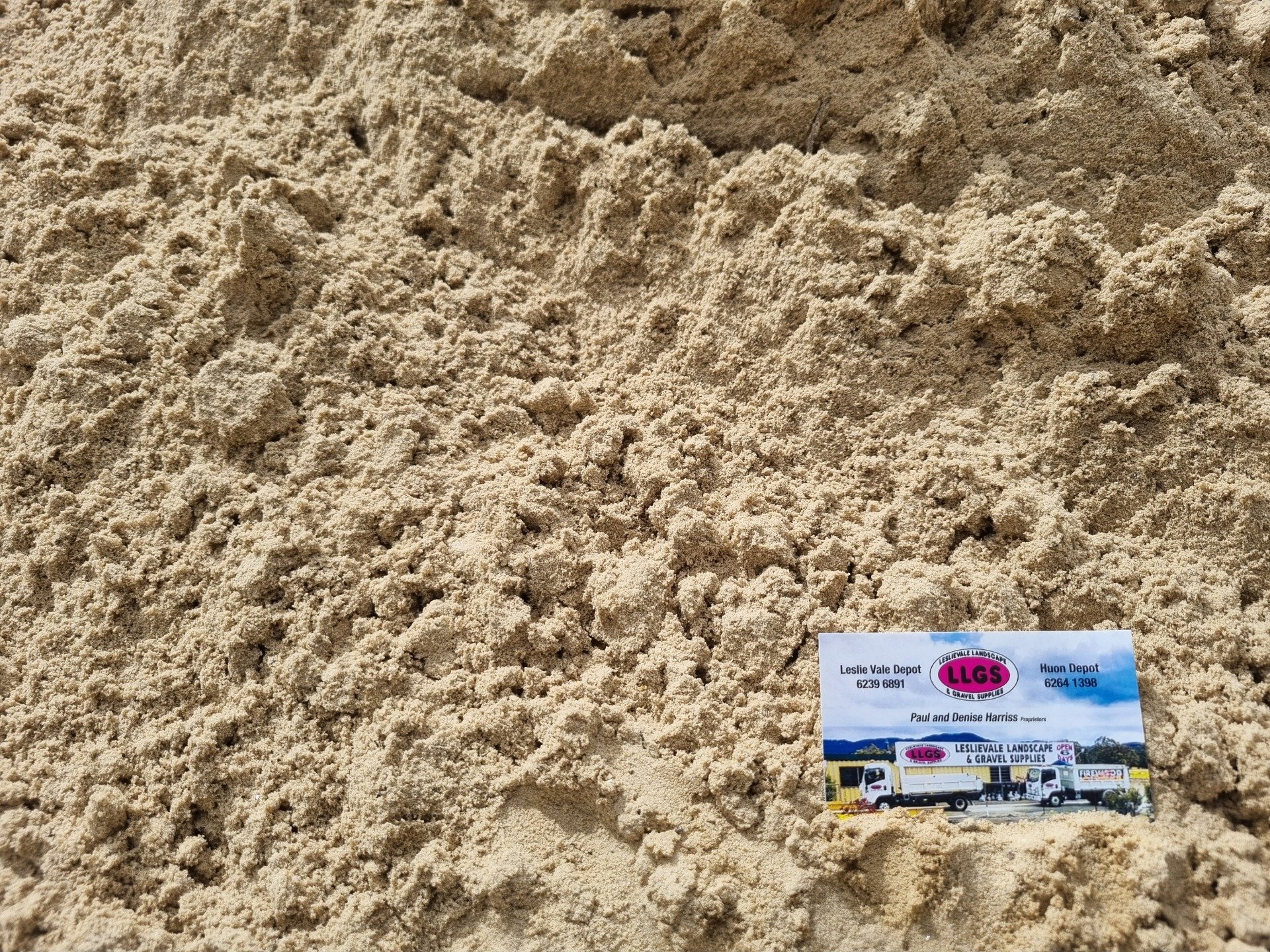 Sand & Gravel Products | Hobart & Huonville, TAS