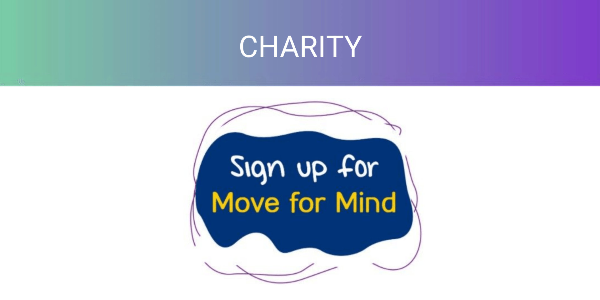 We're MOVING for mental health charity: MIND
