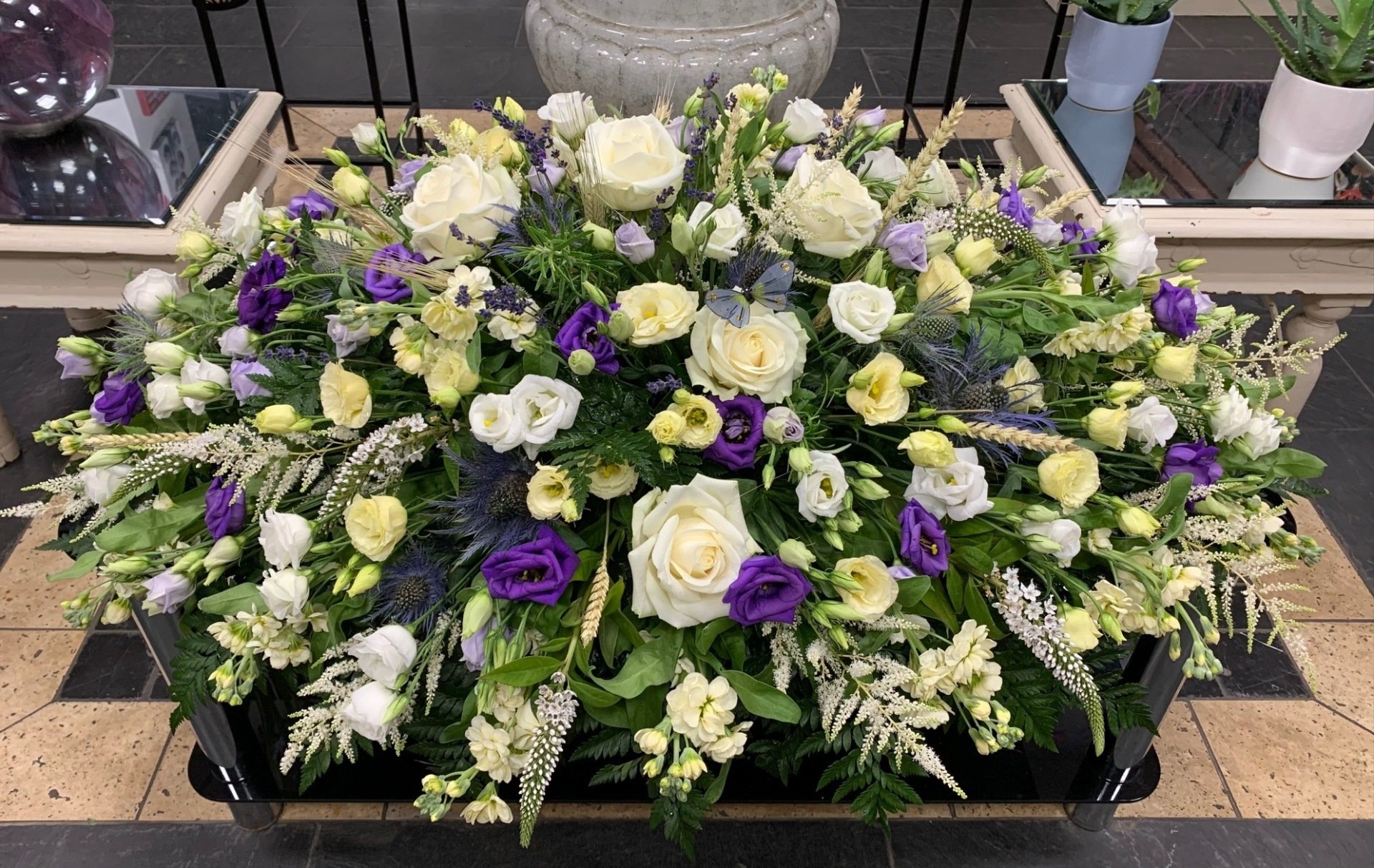 Flower arrangements for funeral displays in Bristol