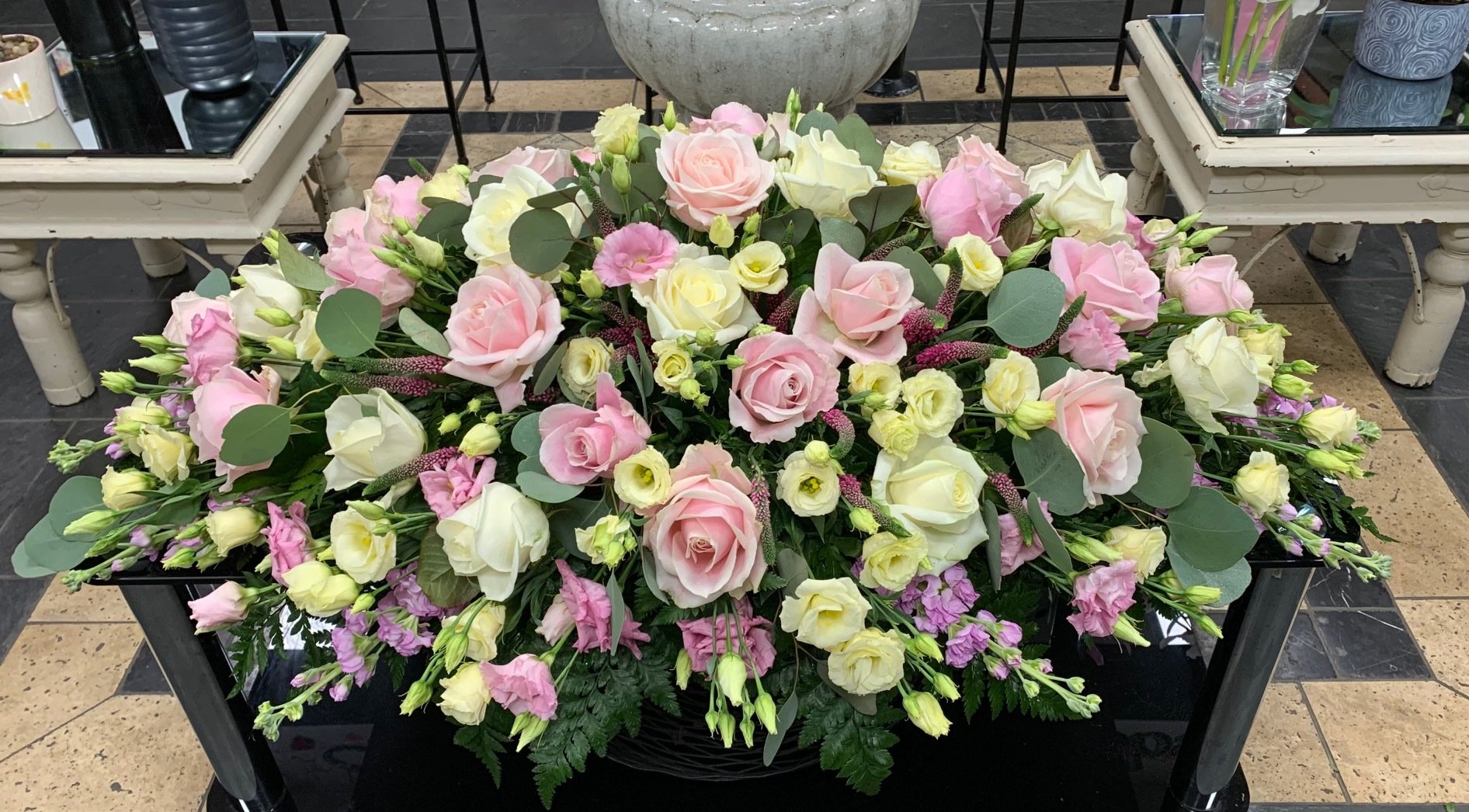 Flower arrangements for funeral displays in Bristol