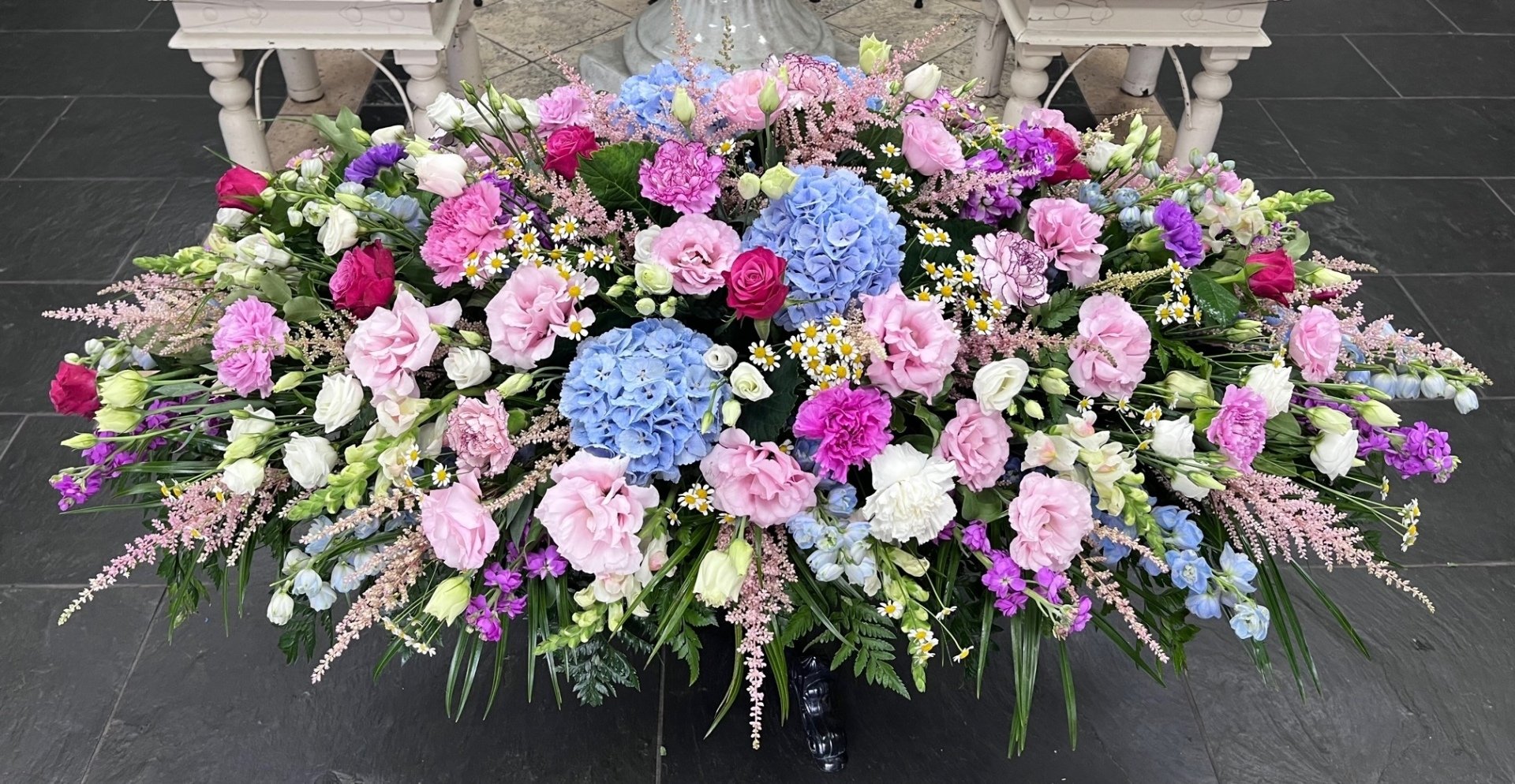 Flower arrangements for funeral displays in Bristol
