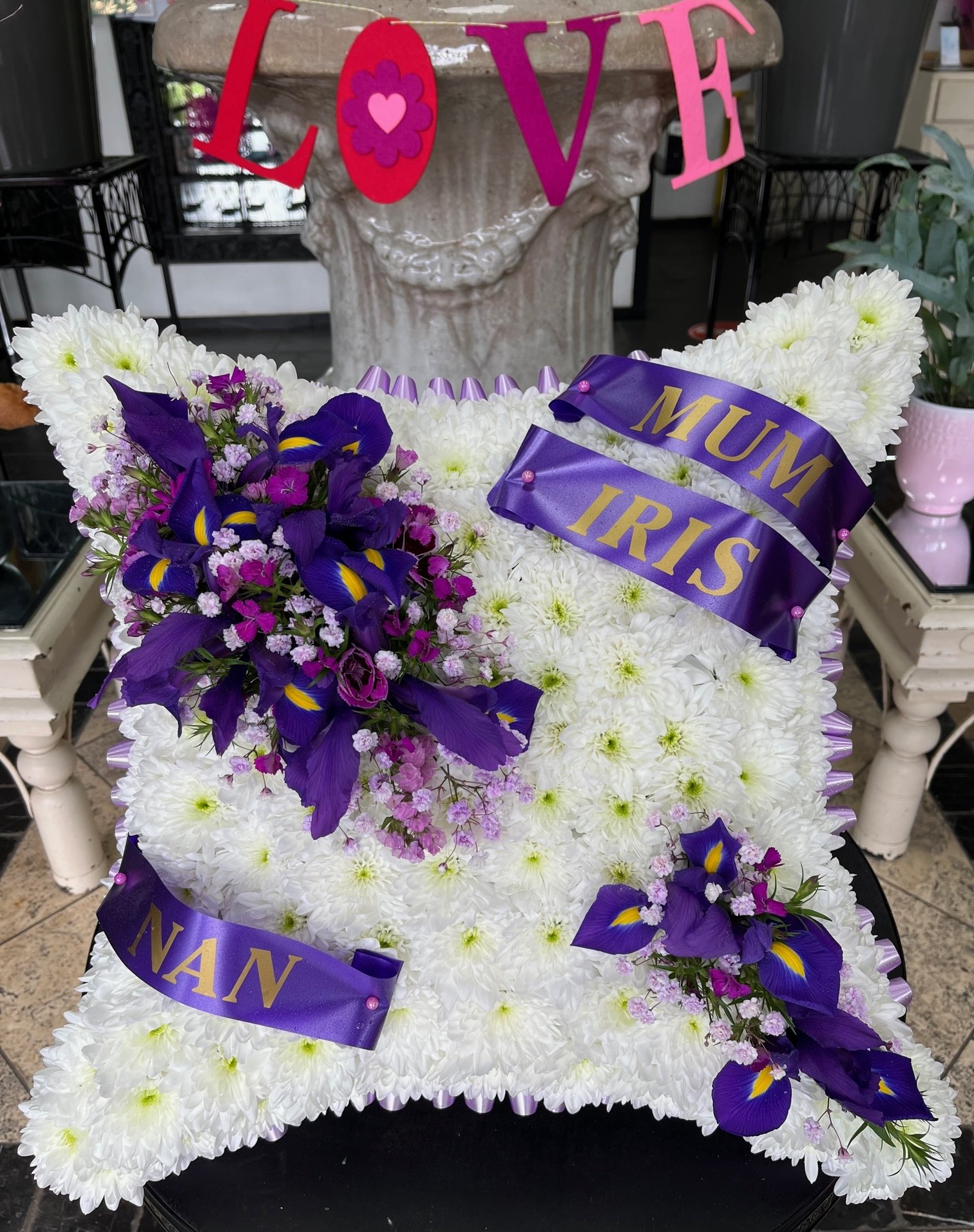 Flower arrangements for funeral displays in Bristol
