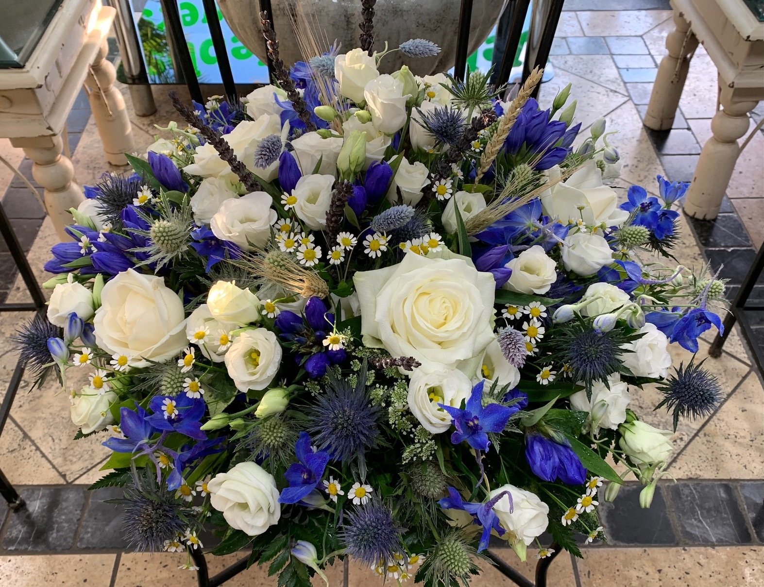 Flower arrangements for funeral displays in Bristol