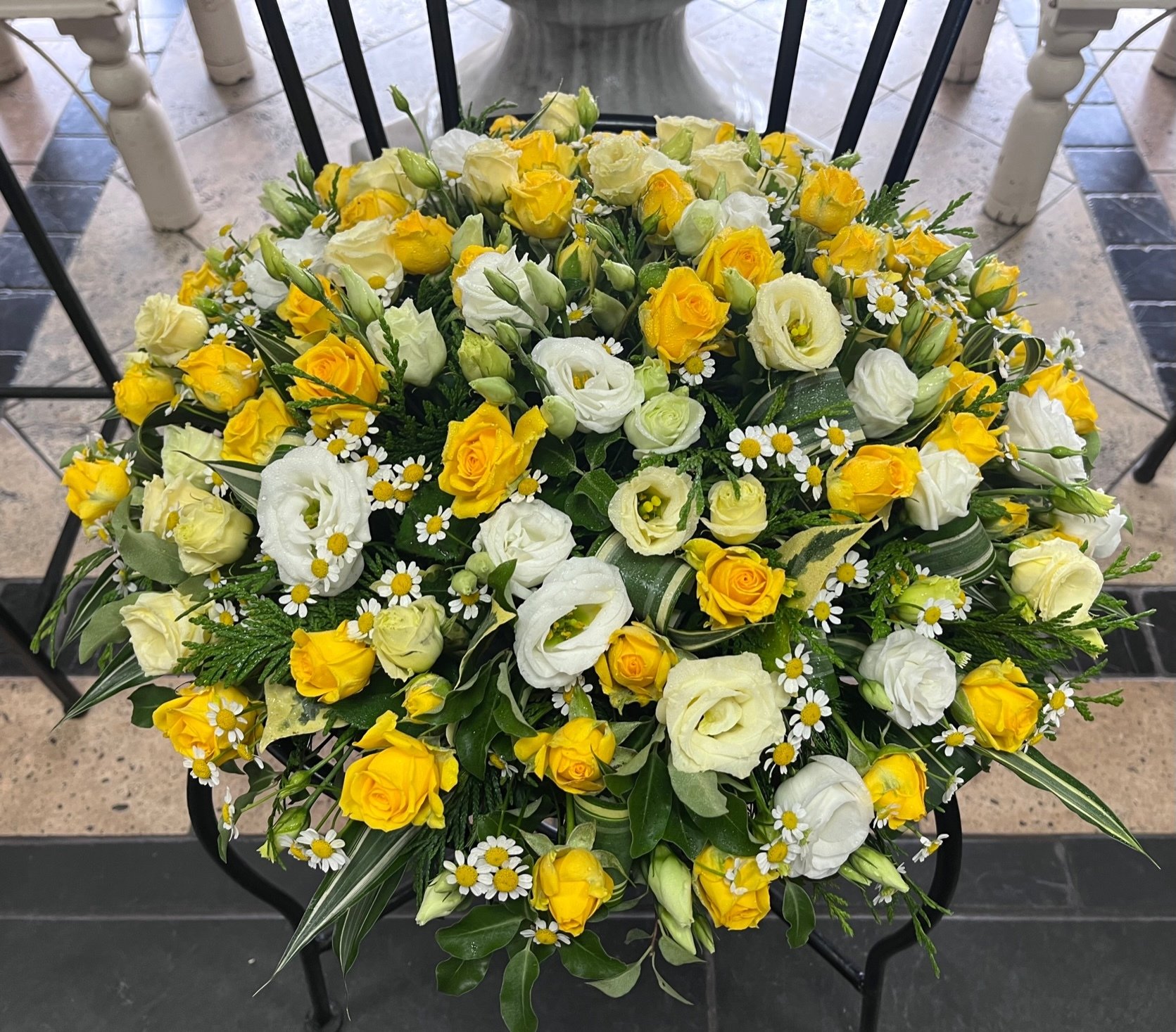 Flower arrangements for funeral displays in Bristol