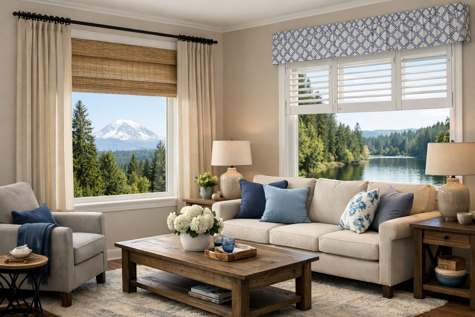 7 Living Room Window Treatments for Light & Privacy This Spring