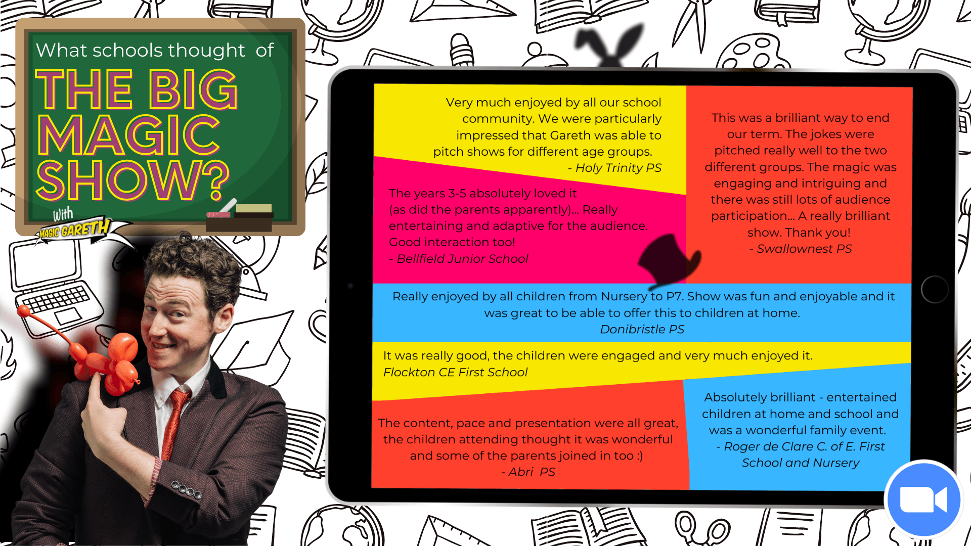 School Magic Shows in Edinburgh, Scotland | Magic Gareth